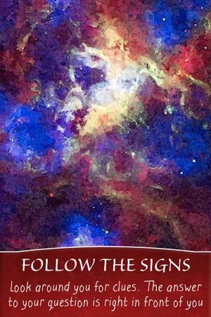 Your reading from the 'Guiding Light Oracle Cards' app - Try it for free!