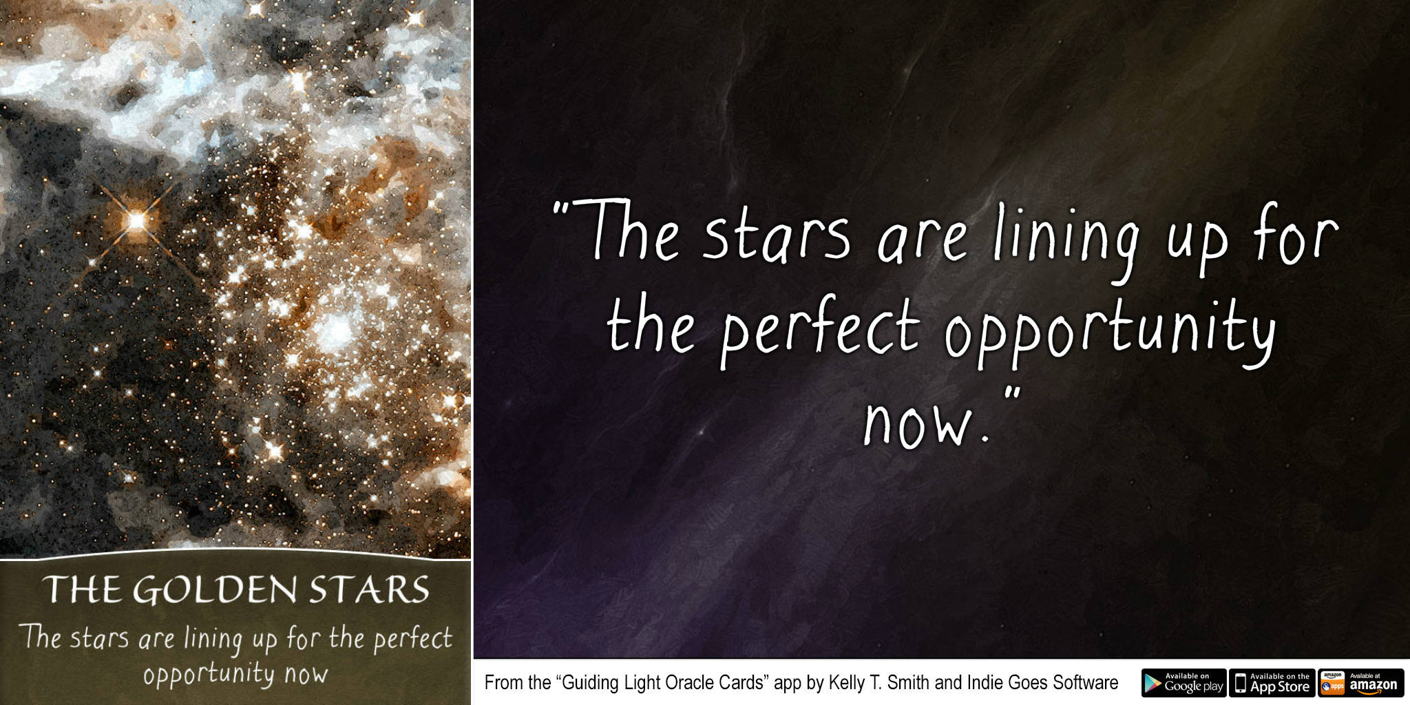 Your reading from the 'Guiding Light Oracle Cards' app - Try it for free!