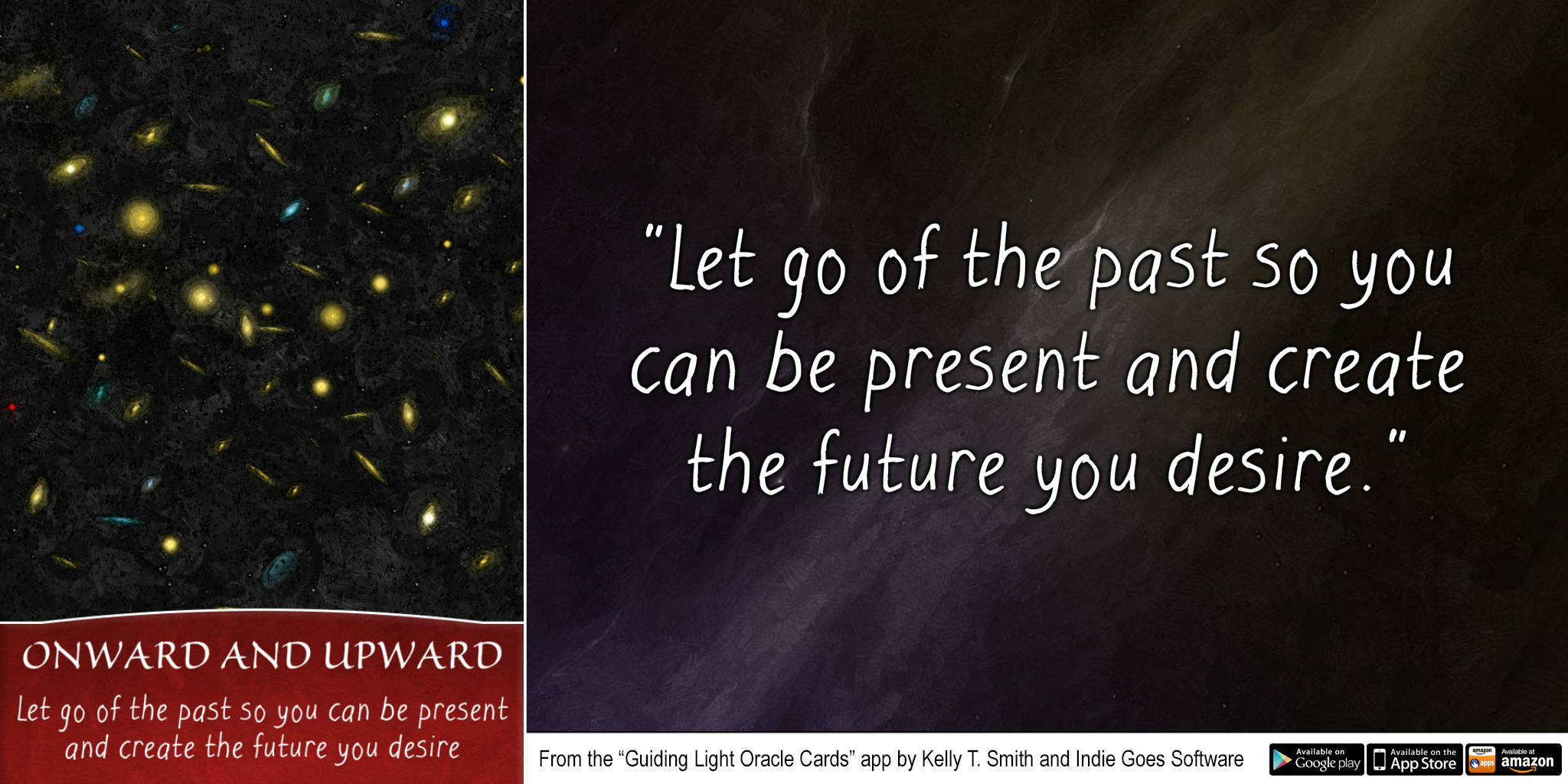 Your reading from the 'Guiding Light Oracle Cards' app - Try it for free!